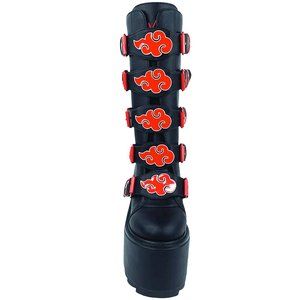 YRU | Shoes | Yru X Naruto Dune Akatsuki Cosplay Platform Boots | Poshmark